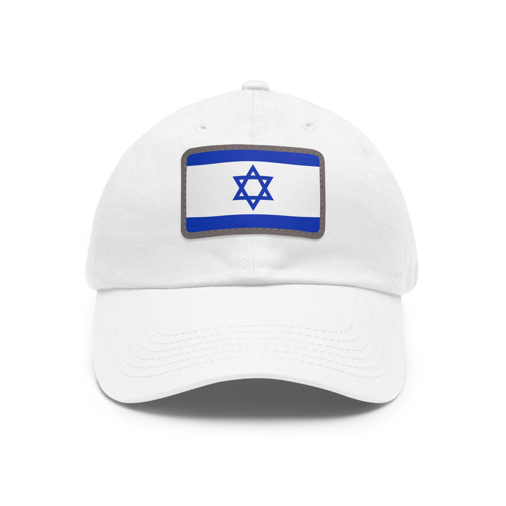 Israeli Flag Leather Patch Hat – Shop Israel