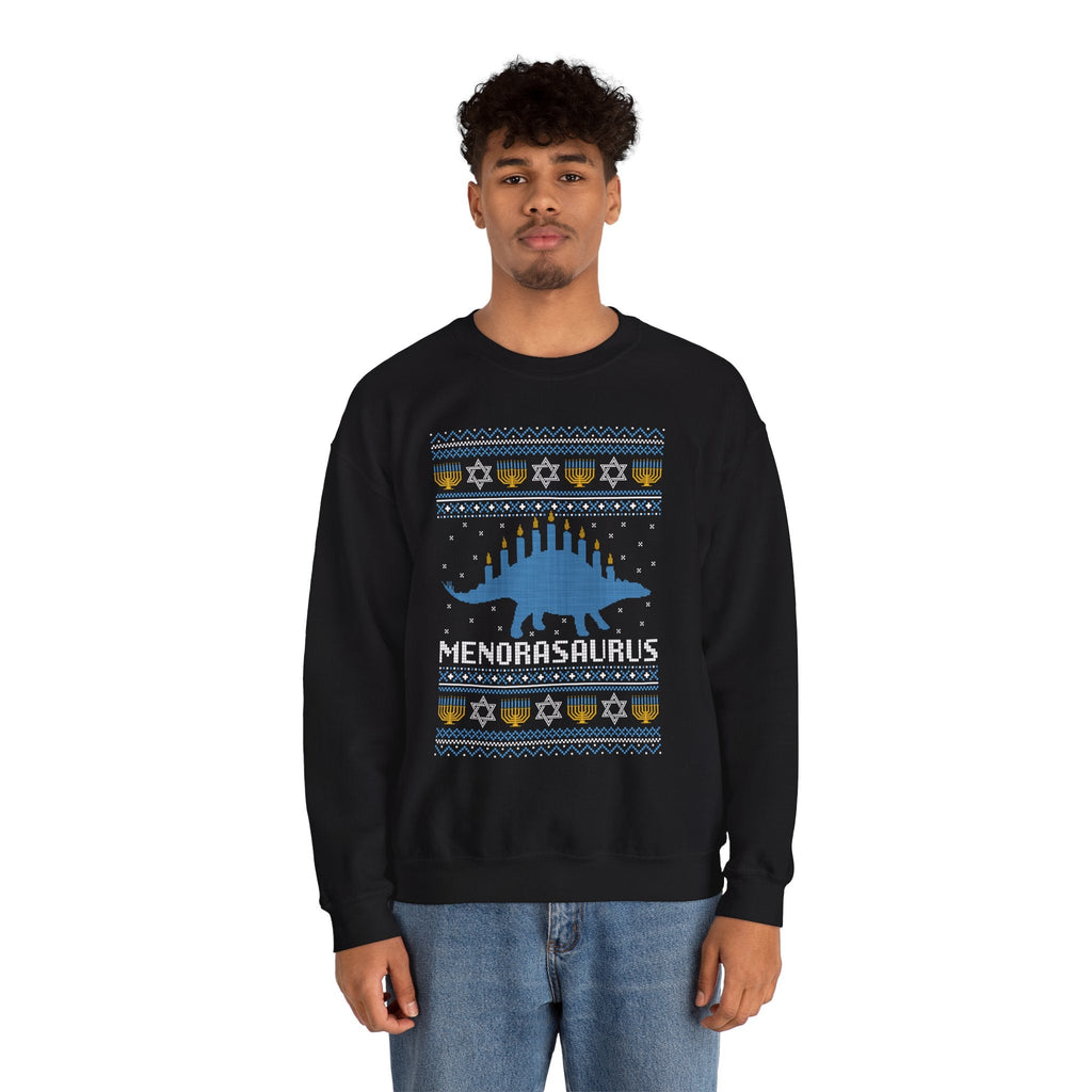 Menorasaurus Ugly Hanukkah Sweater – Shop Israel
