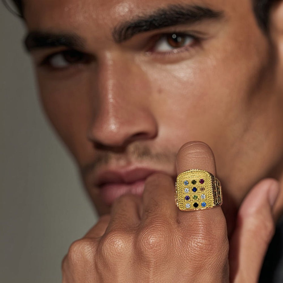 Men's Priestly Breastplate Ring – Shop Israel